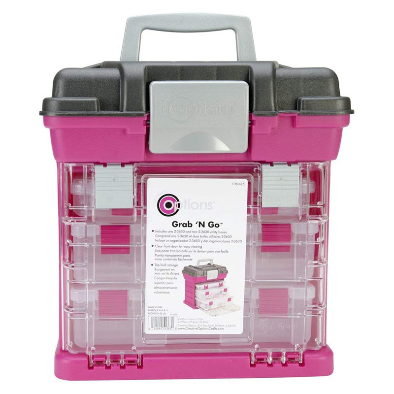 Plano Synergy Caboodles Grab Plastic Craft Case | Wayfair